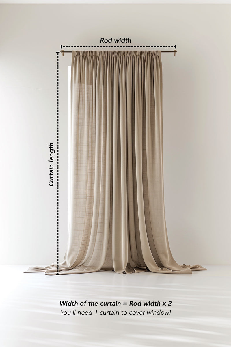 Custom Linen Curtains Size Calculator | Back 2 Linen – Back2Linen