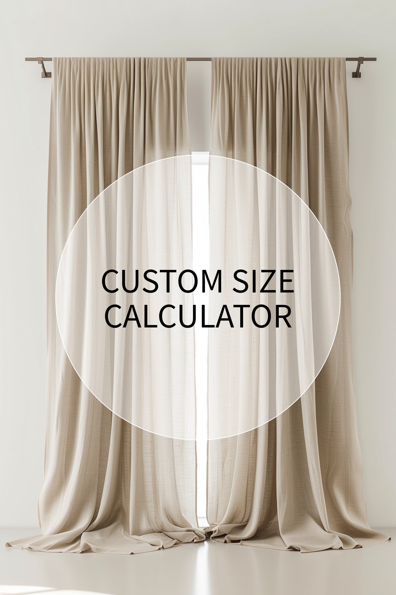 Custom Linen Curtains Size Calculator | Back 2 Linen – Back2Linen