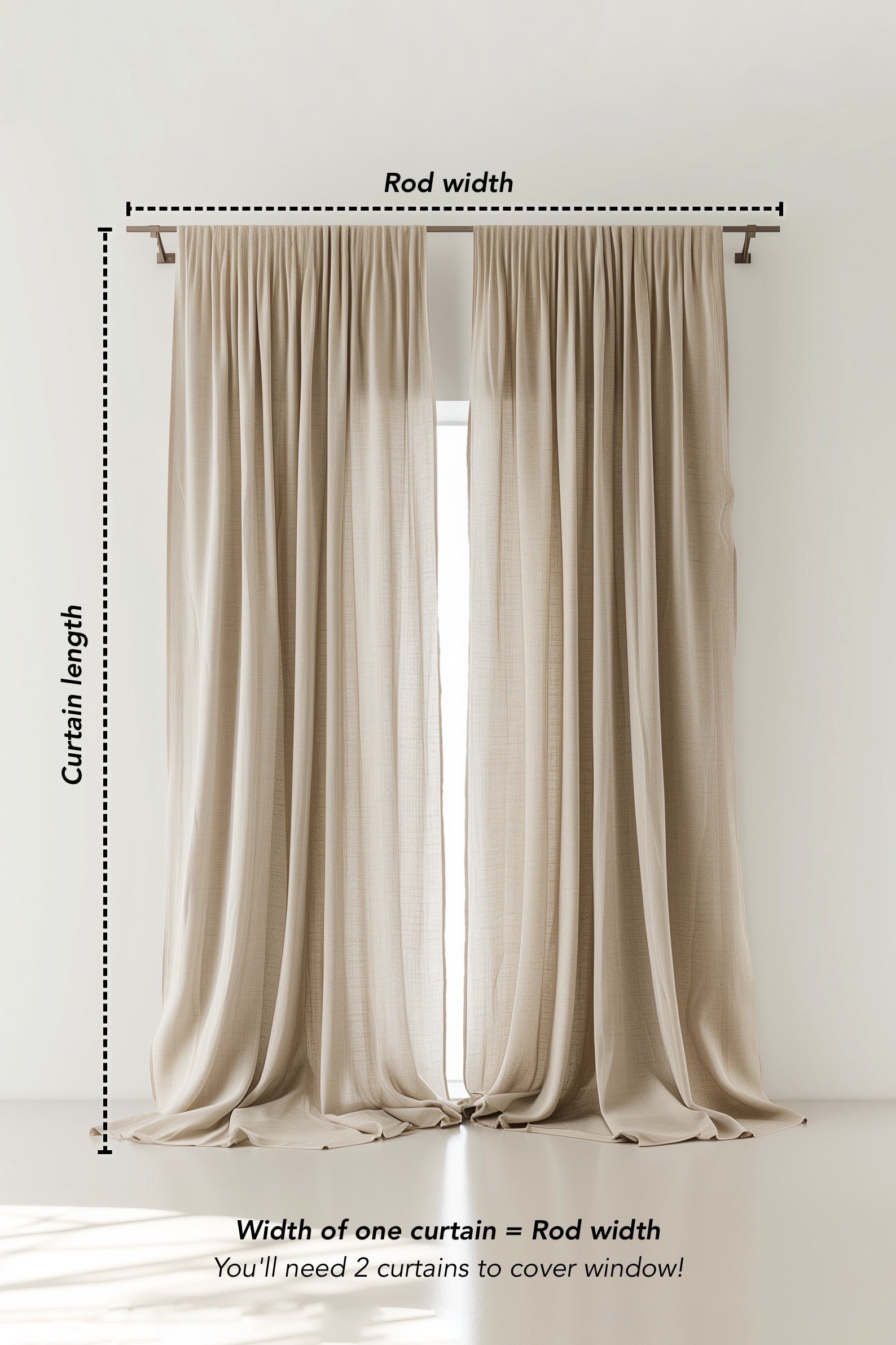 Window Curtain Sizes How To Measure For Curtains