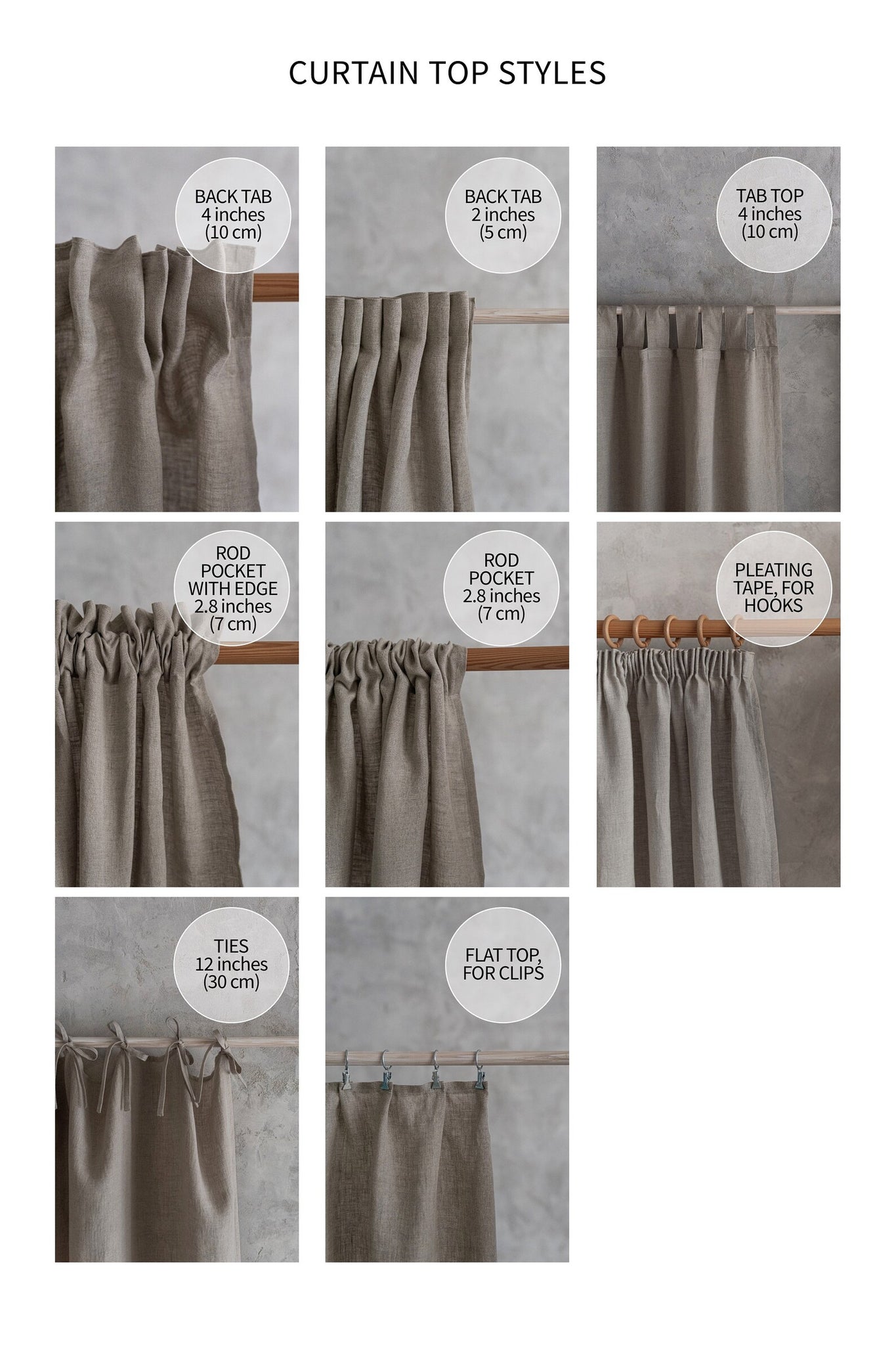 Custom Linen Curtains Size Calculator | Back 2 Linen – Back2Linen